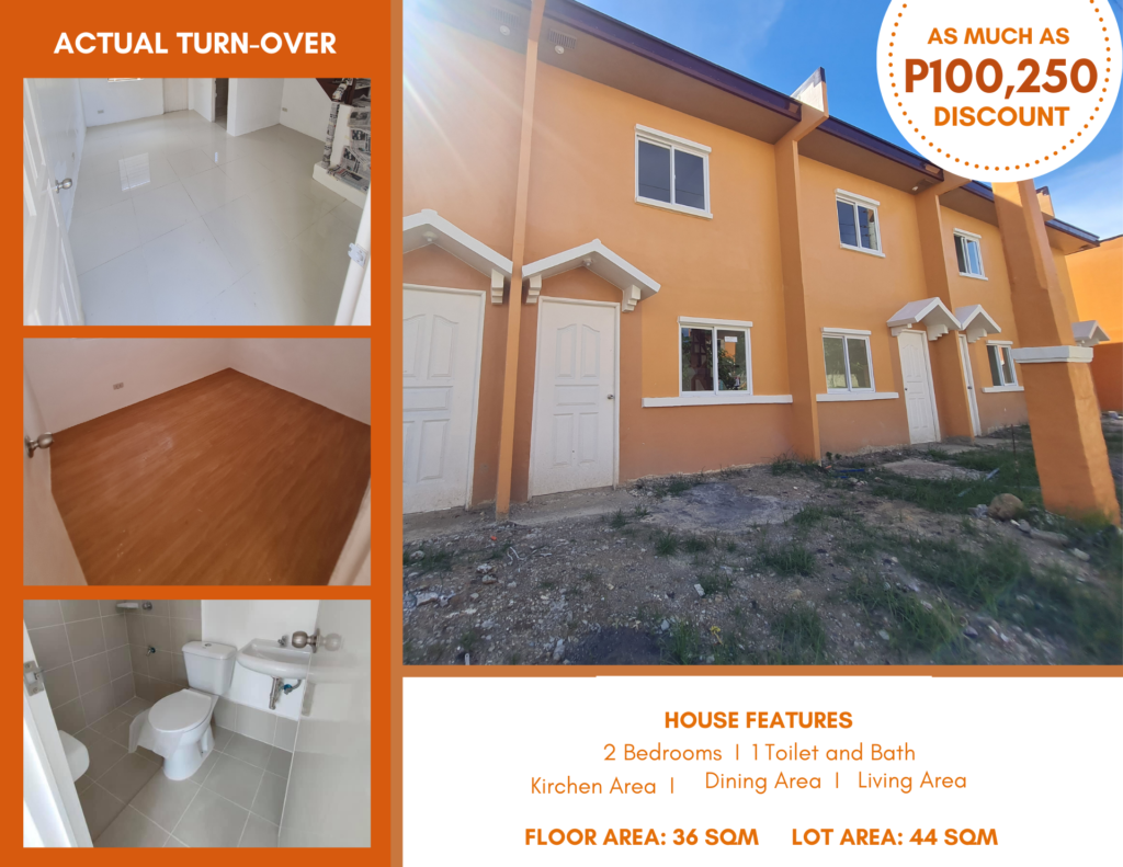 Ready for Occupancy available in Iloilo - Townhouse Inner Unit ...