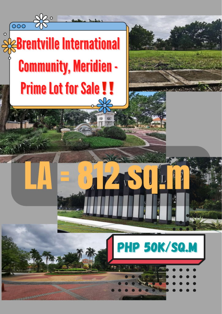 Brentville International Community, Meridien - Prime Lot for Sale‼️ ...
